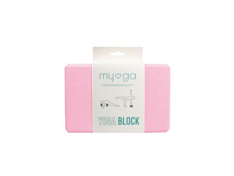 Small Foam Yoga Block - dusty pink - Yoga Veda